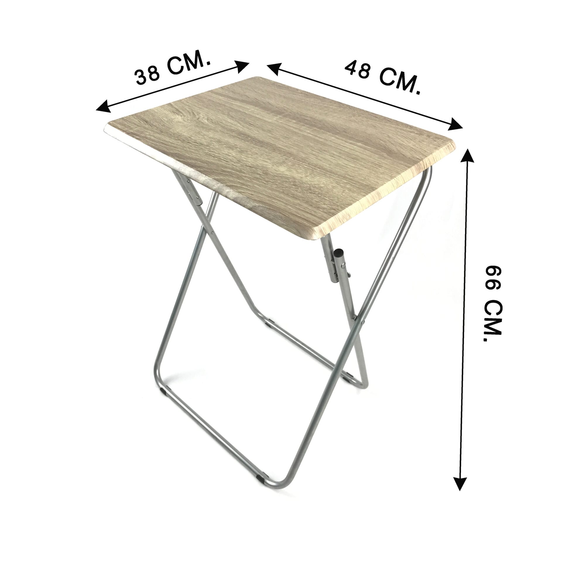โต๊ะพับได้ ลายไม้ #PT-010 - Vintage